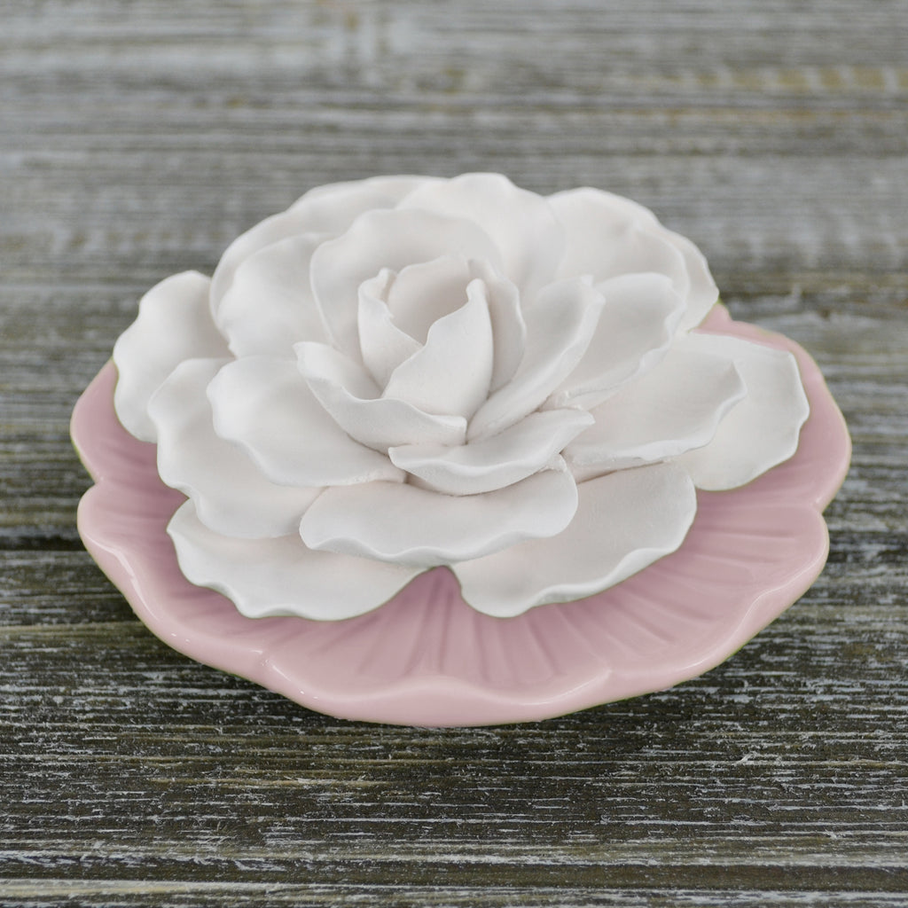 Penny & Rose | Nostalgic Home Fragrances - Ceramic Flower Oil Diffuser