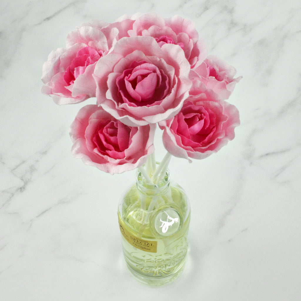 Penny & Rose Home Fragrances | Pink Rose Oil Diffuser | Scent:
