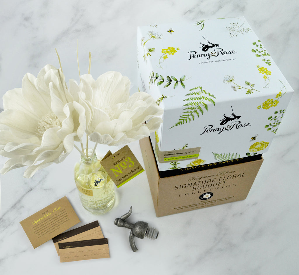 Penny & Rose Home Fragrances | Lily Oil Diffuser | Scent: